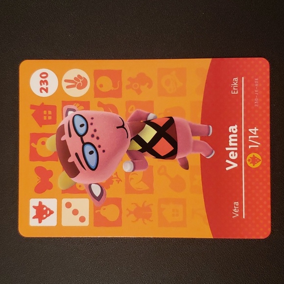 Nintendo | Other | 32 Velma 23 Animal Crossing Acnh Nintendo Switch ...